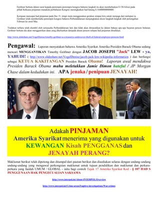 Interpol bringing the united states to justice (malay) | PDF