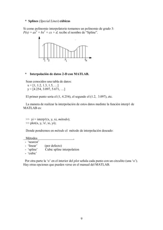 Interpolacion 1 | PDF