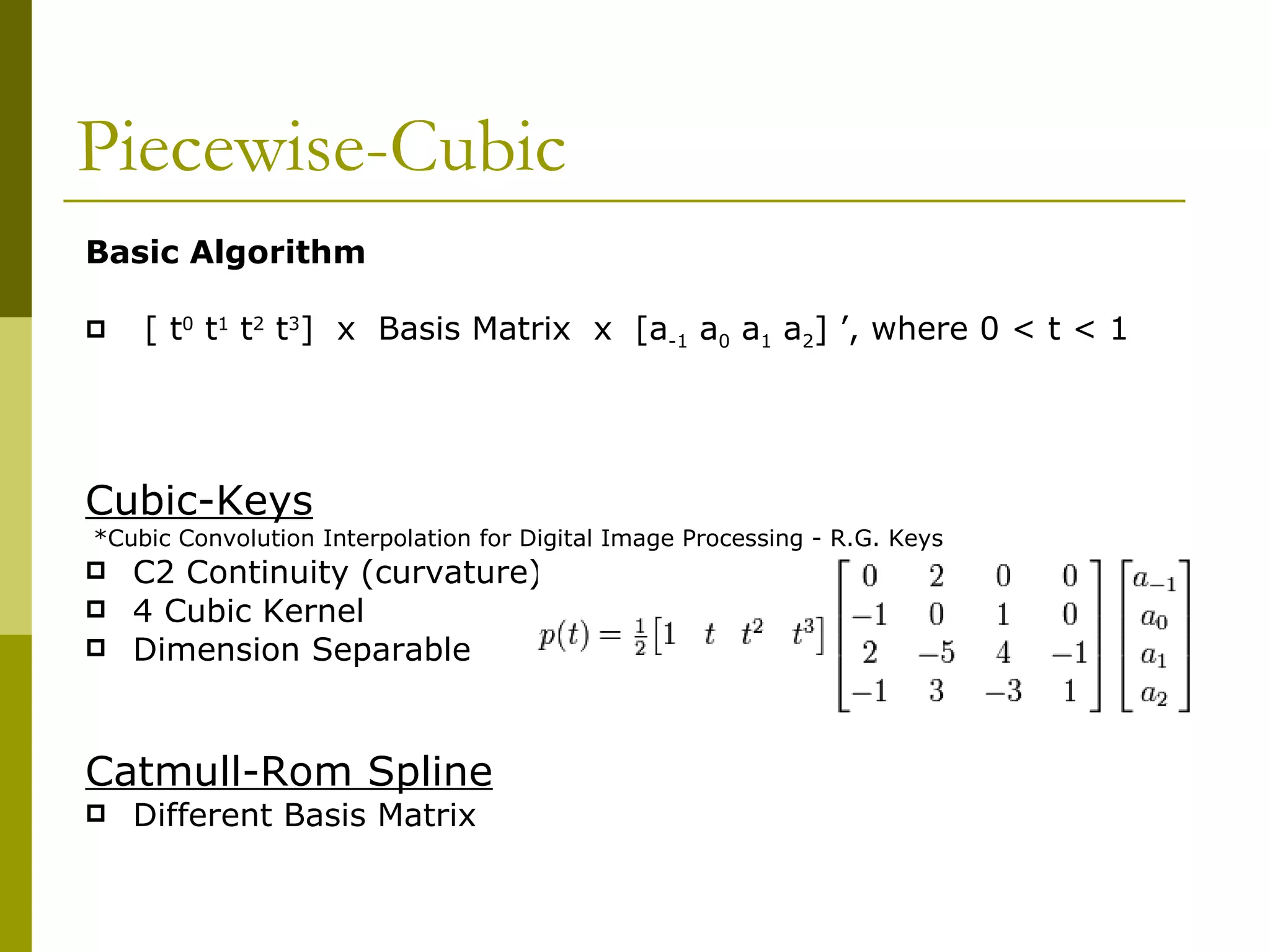 Comparing 3-D Interpolation Techniques | PPT