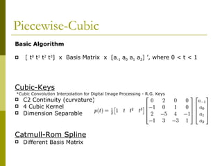 Comparing 3-D Interpolation Techniques | PPT