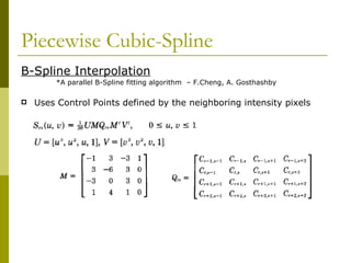 Comparing 3-D Interpolation Techniques | PPT