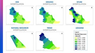 Interpolation techniques in ArcGIS | PDF