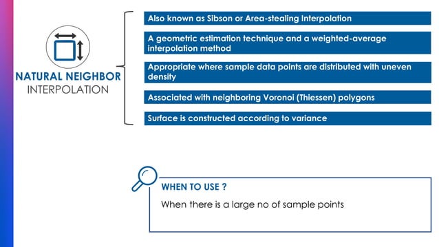 Interpolation techniques in ArcGIS | PDF | Science