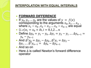 Interpolation | PPTX