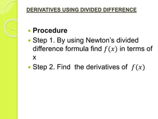 Interpolation | PPTX