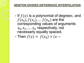Interpolation | PPTX