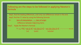 Interpolation and Extrapolation | PPTX