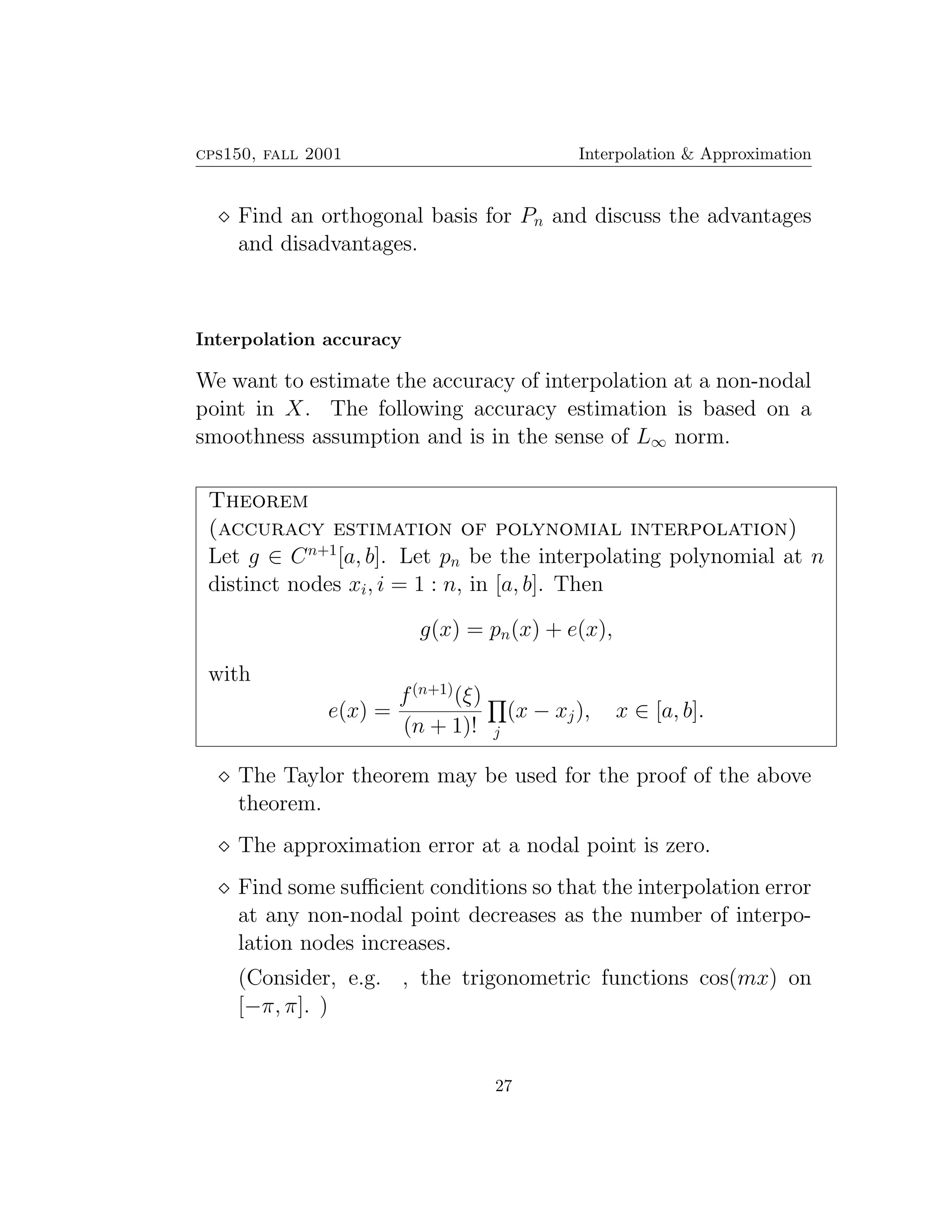 Interpolation | PDF