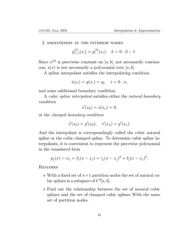 Interpolation | PDF