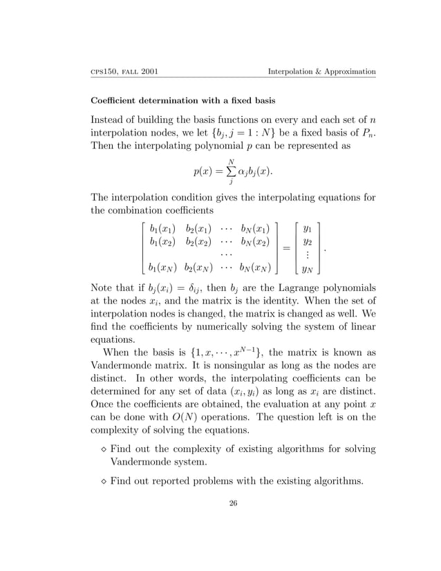 Interpolation | PDF