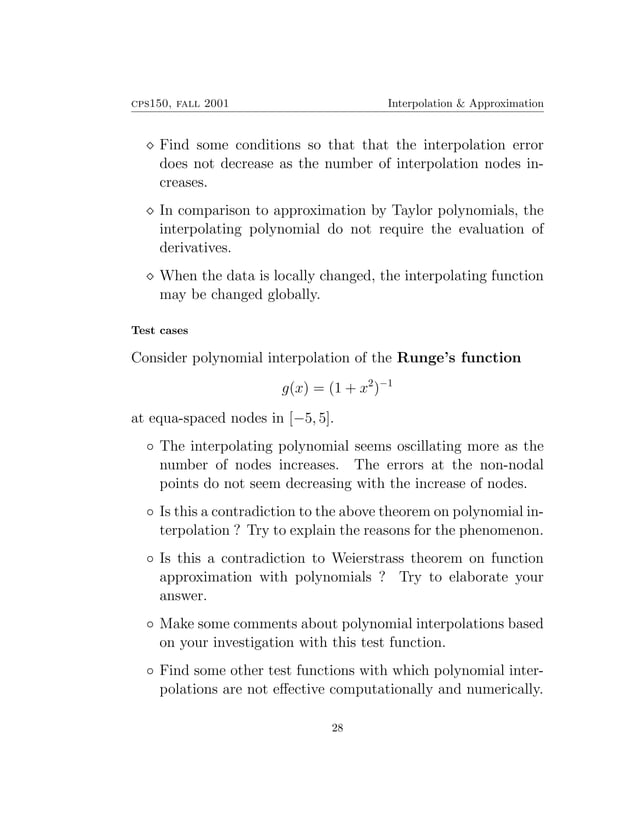 Interpolation | PDF