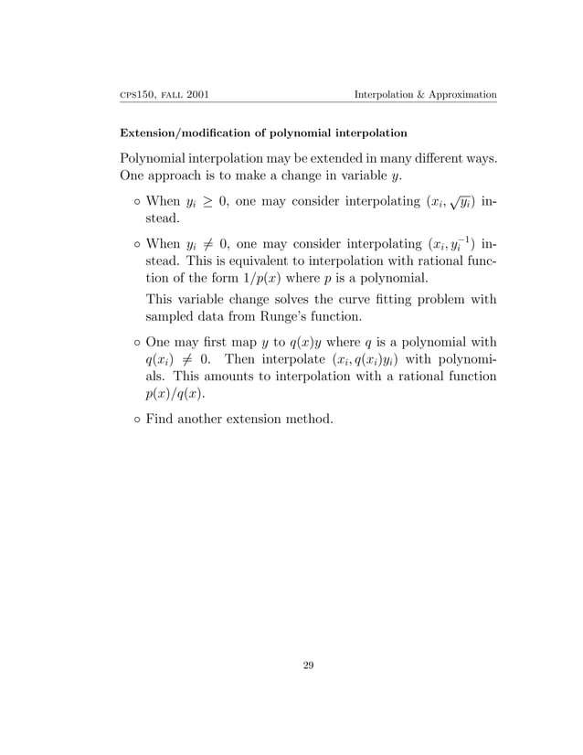 Interpolation | PDF