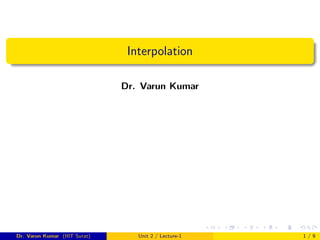 Interpolation | PPT