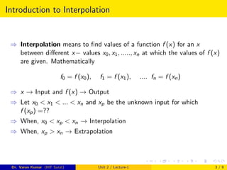 Interpolation | PPT