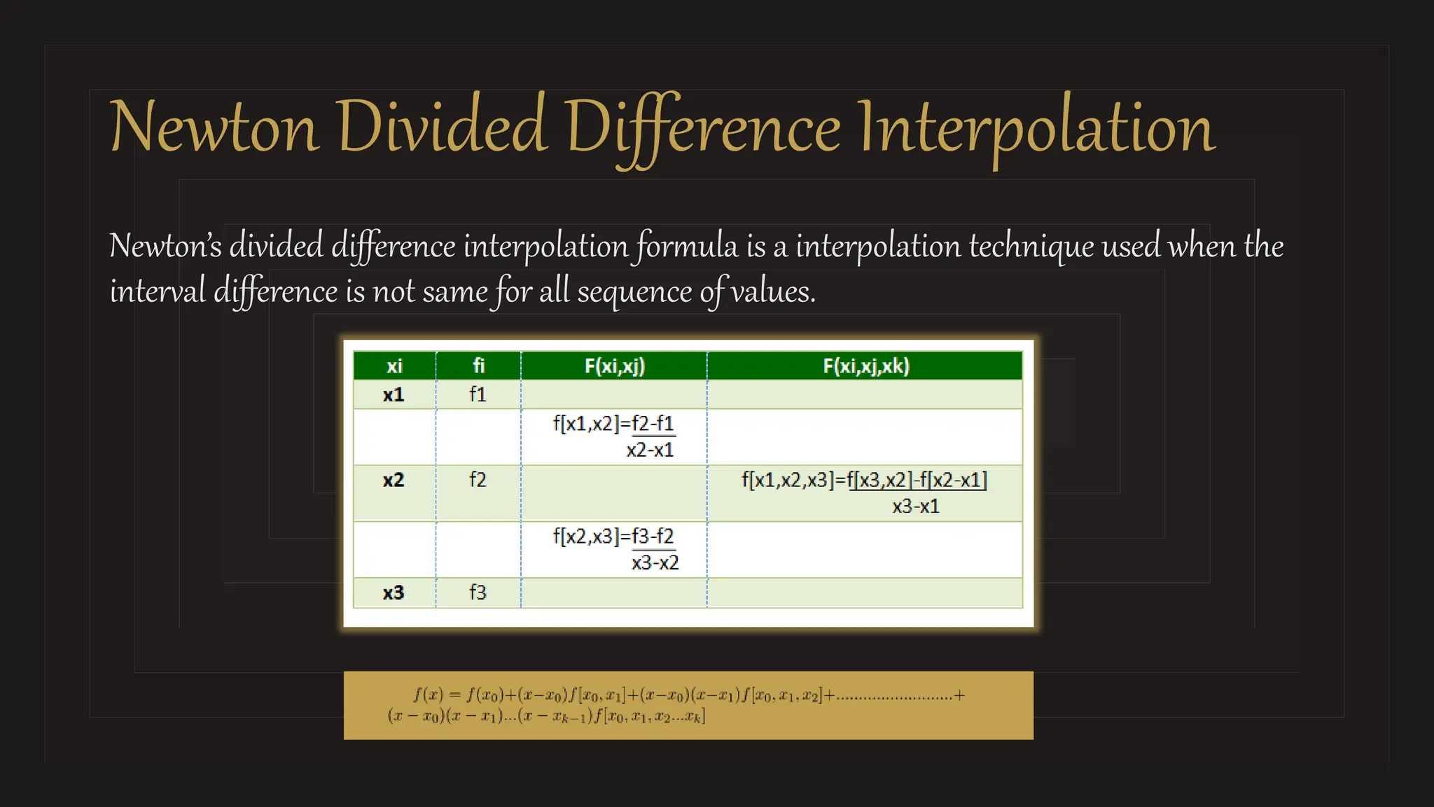 Interpolation: Techniques and Applications for Accurate Data Estimation | PPTX