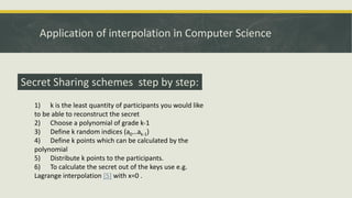 Interpolation and-its-application | PPT