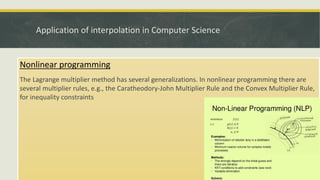 Interpolation and-its-application | PPT