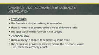 Interpolation and-its-application | PPT