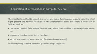 Interpolation and-its-application | PPT