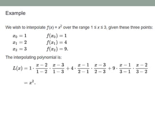 Interpolation(2) Numerical methods to CE Problems).pdf | Physics | Science