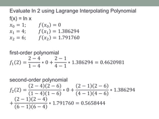 Interpolation(2) Numerical methods to CE Problems).pdf | Physics | Science