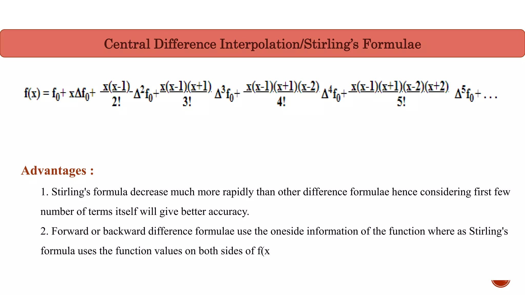 Interpolation and its applications | PPTX