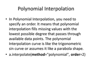 Interpolation Missing values.pptx