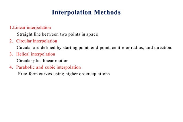 Interpolations Ppt
