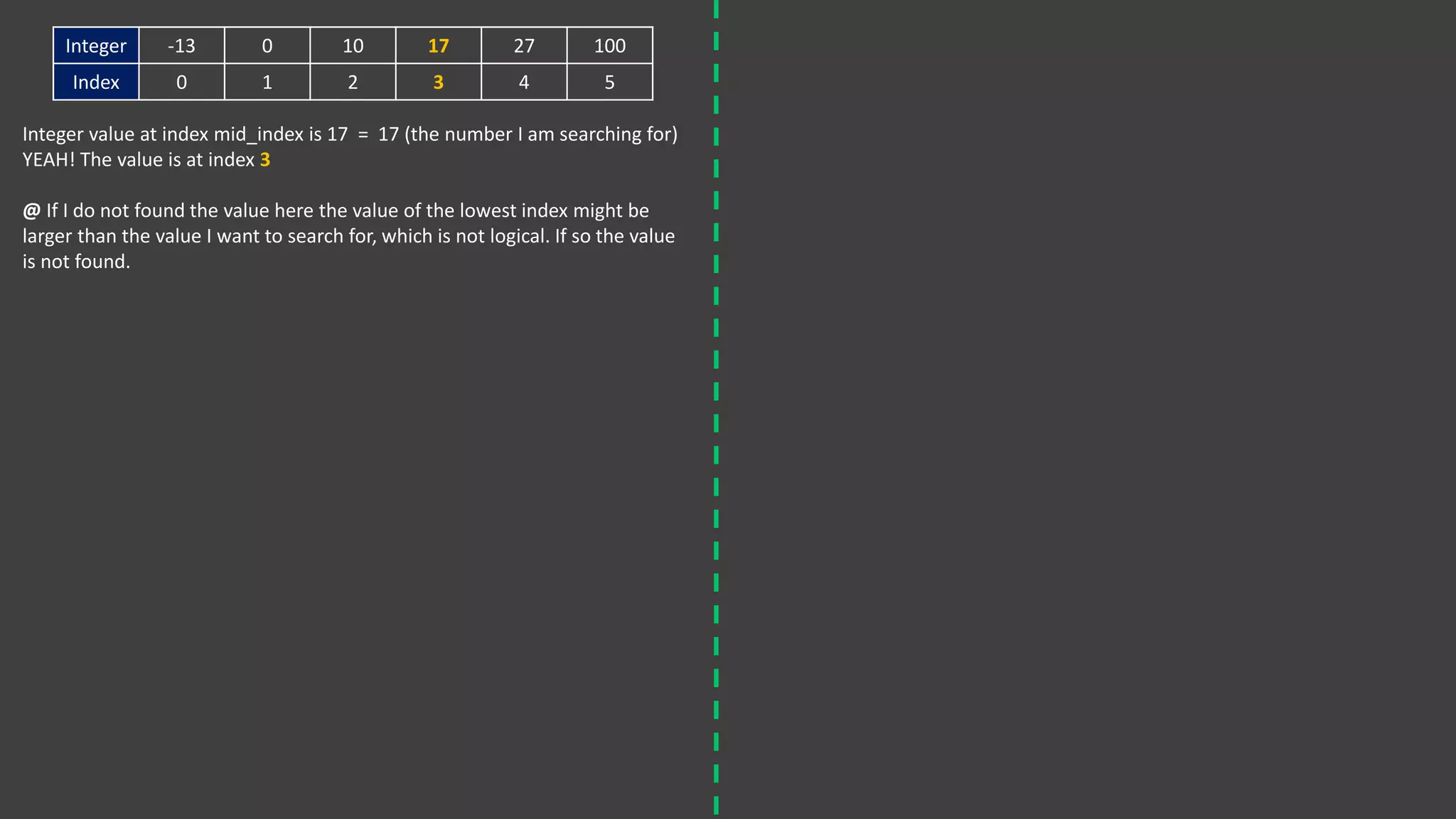 Interpolation search | PPT
