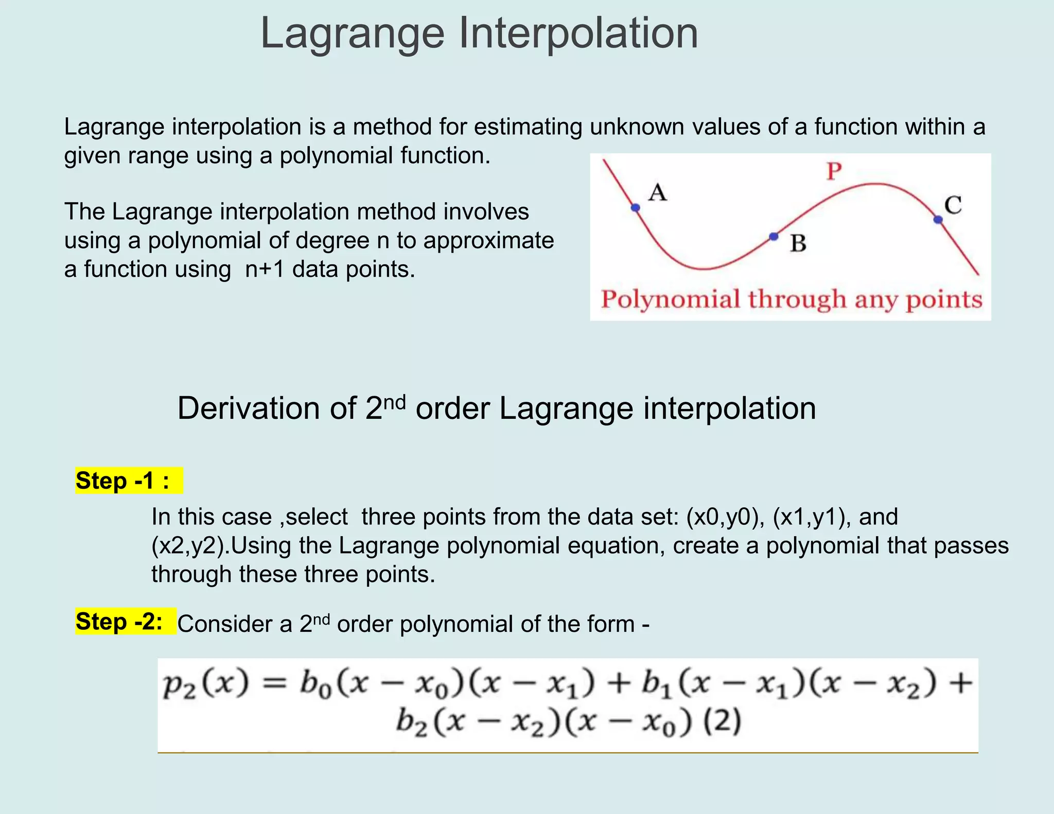 Interpolation | PPTX