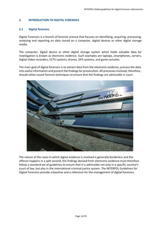 Interpol dfl global_guidelinesdigitalforensicslaboratory | PDF