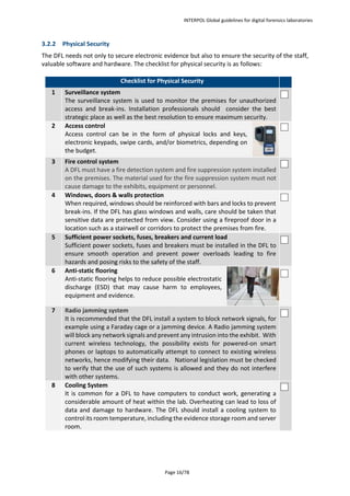 Interpol dfl global_guidelinesdigitalforensicslaboratory | PDF