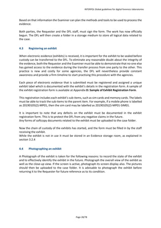 Interpol dfl global_guidelinesdigitalforensicslaboratory | PDF