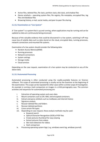 Interpol dfl global_guidelinesdigitalforensicslaboratory | PDF