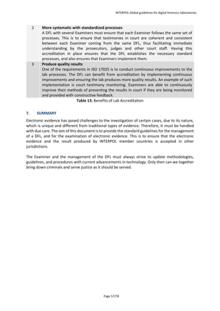 Interpol dfl global_guidelinesdigitalforensicslaboratory | PDF