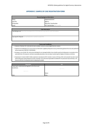 Interpol dfl global_guidelinesdigitalforensicslaboratory | PDF