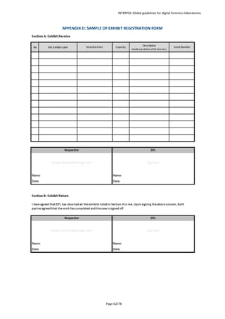 Interpol dfl global_guidelinesdigitalforensicslaboratory | PDF