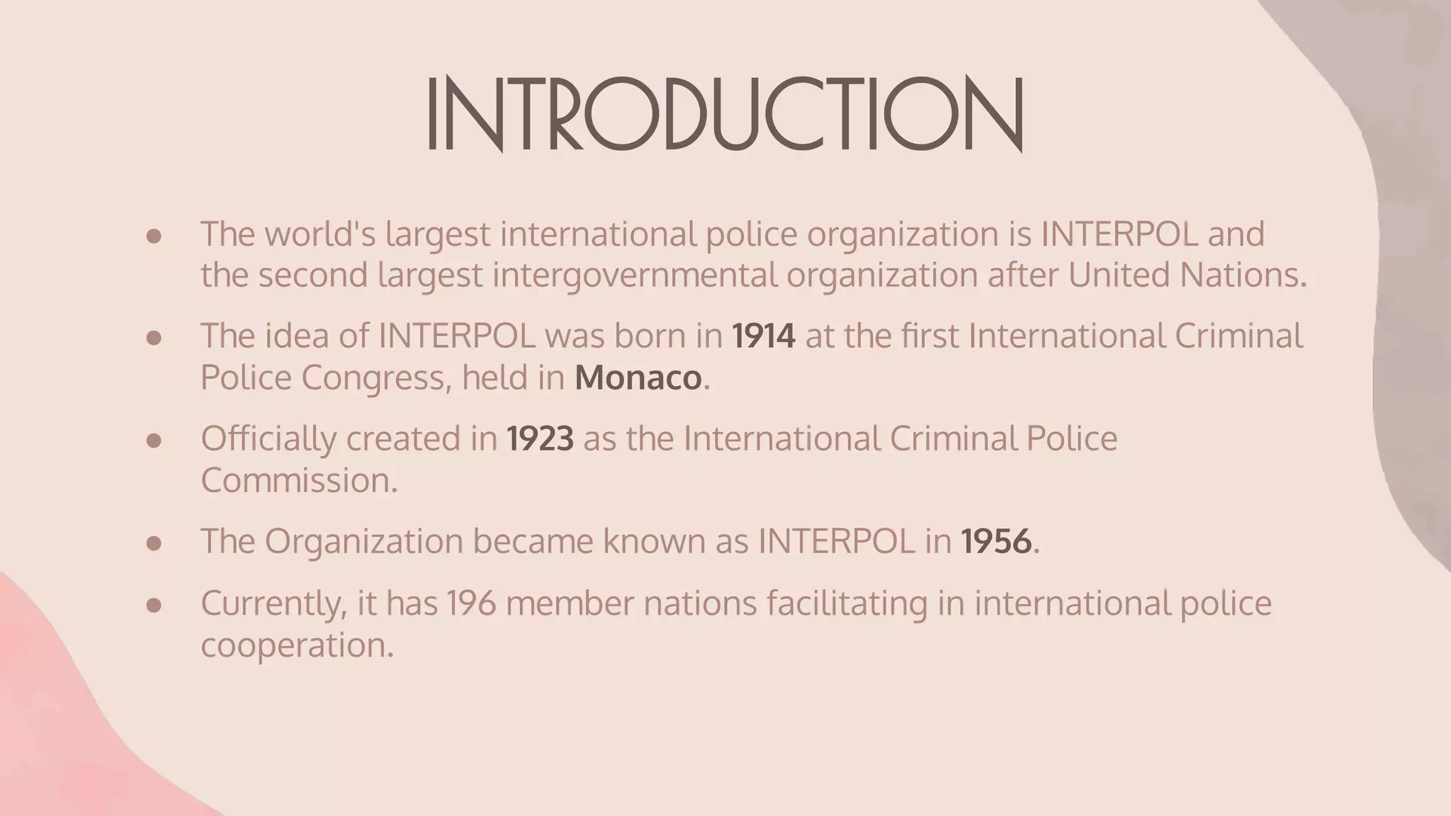 INTERPOL(FS).pdf | Crime & Harmful Acts to Individuals, Society & Human ...