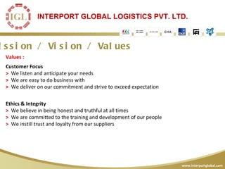 Interport Global | PPT