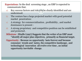 Interprenureship planning and financing the venture | PPTX