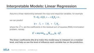 Interpretability in ML & Sparse Linear Regression | PDF