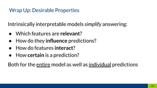 Interpretable Machine Learning | PPT