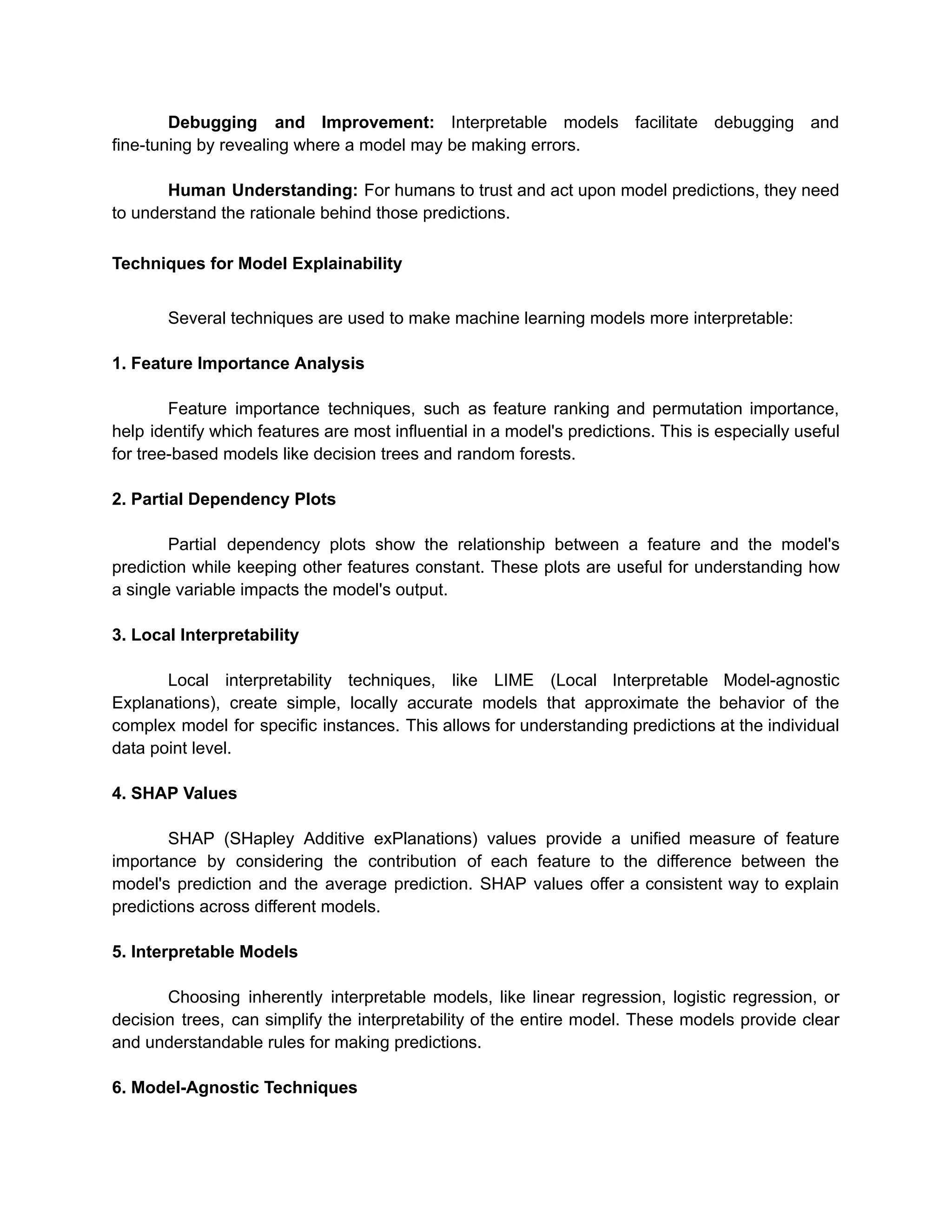 Interpretable Machine Learning Techniques For Model Explainability Pdf