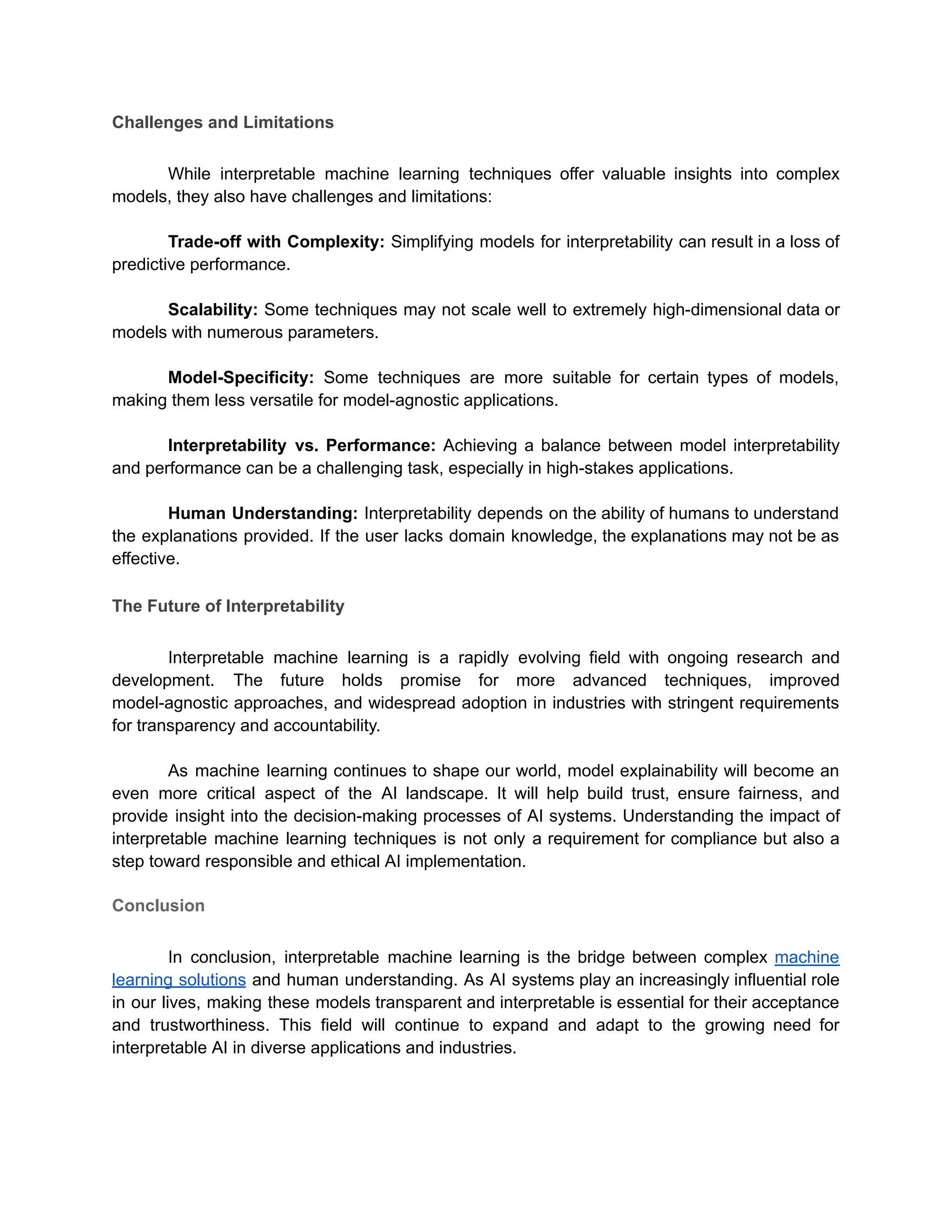Interpretable Machine Learning Techniques For Model Explainability Pdf