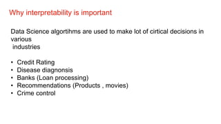 Interpretable ML | PPT