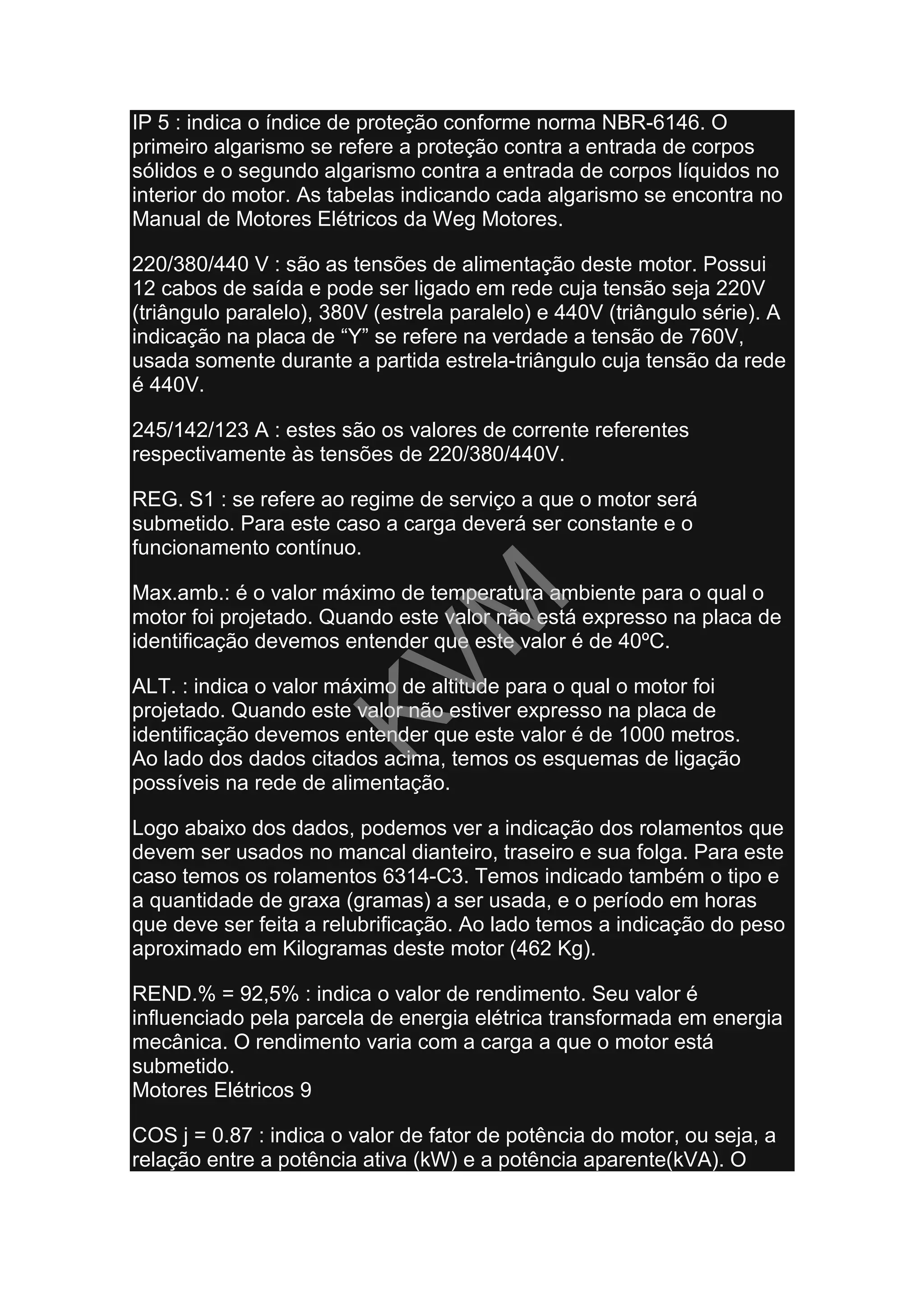 Interpretacao de-placas-de-motores | PDF