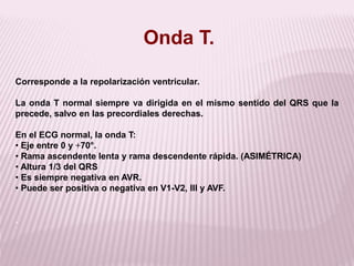 Interpretacion del ekg | PPTX