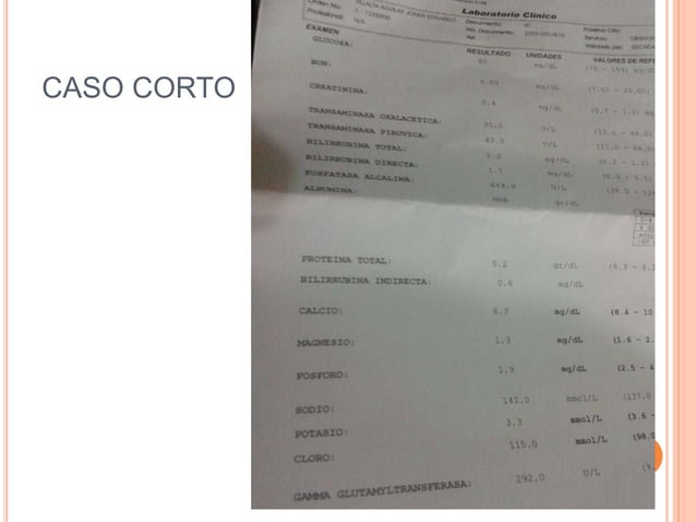 Interpretacion del hepatograma