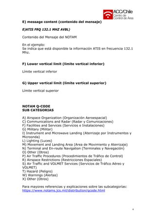 Interpretacion de NOTAM | PDF