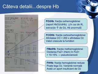 Interpretarea gazometriei nou | PPT